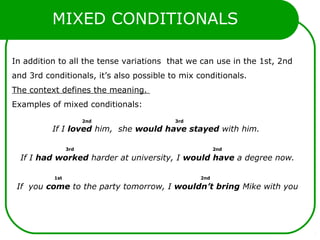 Conditionals + time clauses + wishes bach2 | PPT