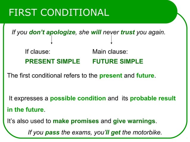 Conditionals + time clauses + wishes bach2 | PPT