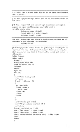 Conditional structure | DOCX