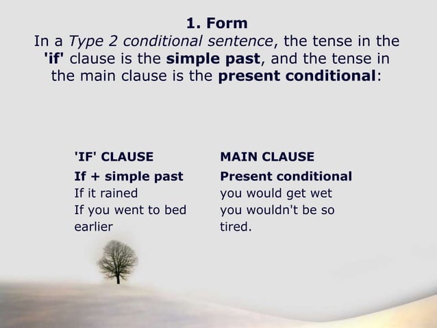 Conditionals Type 2 | PPTX