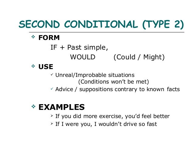 Conditional I & II - 2nd ESO