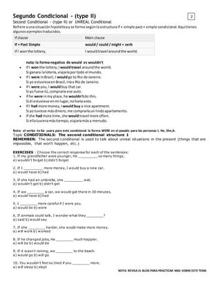 Conditionals workshop 9th grade | DOCX | Christianity | Religion ...