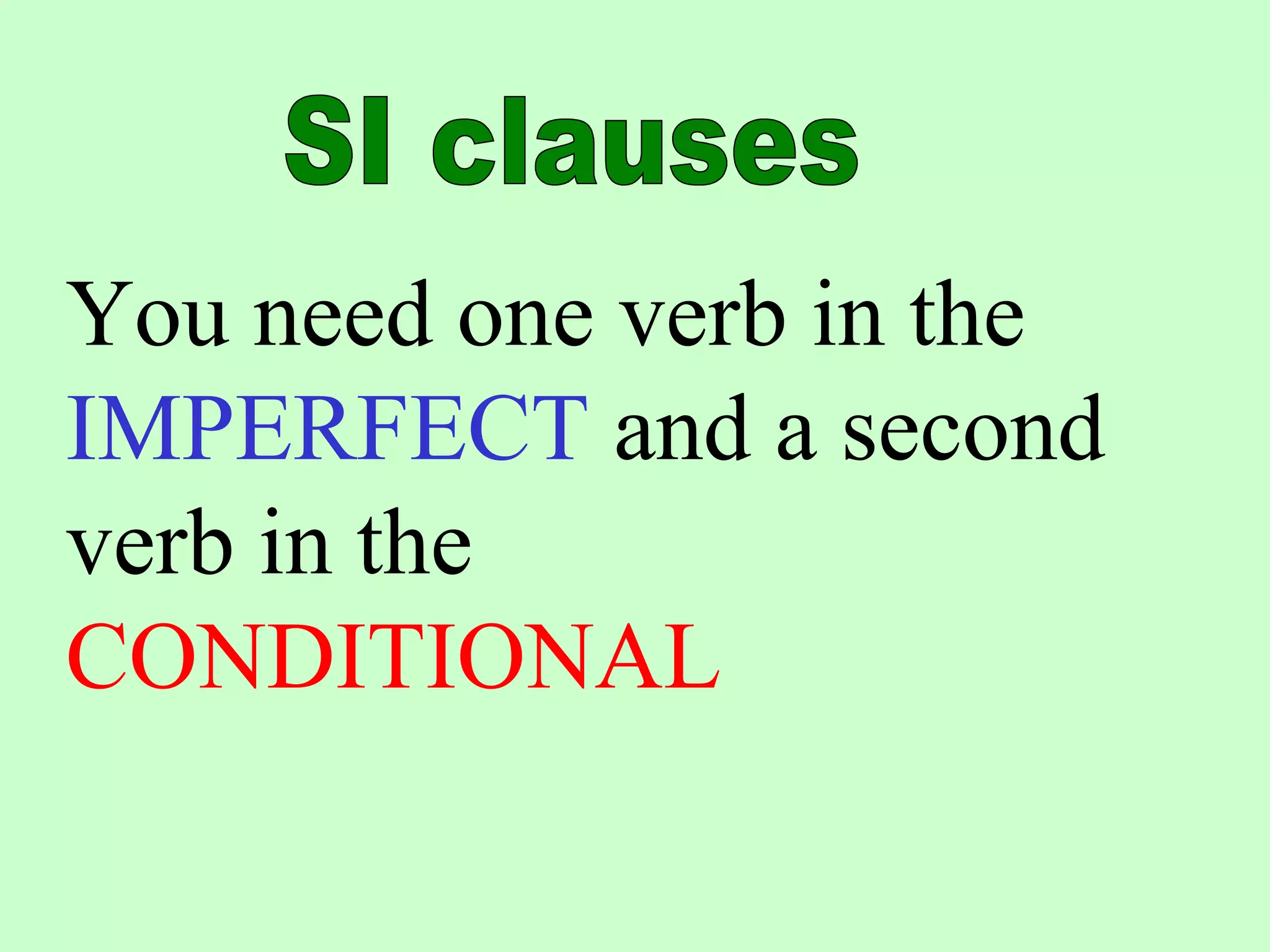 Conditional Tense | PPT
