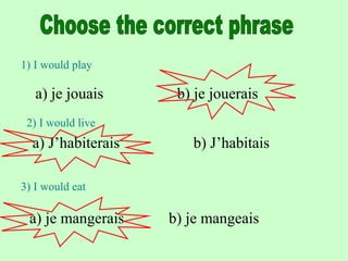 Conditional Tense | PPT