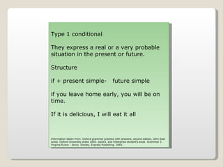 Conditional type 1 | PPT