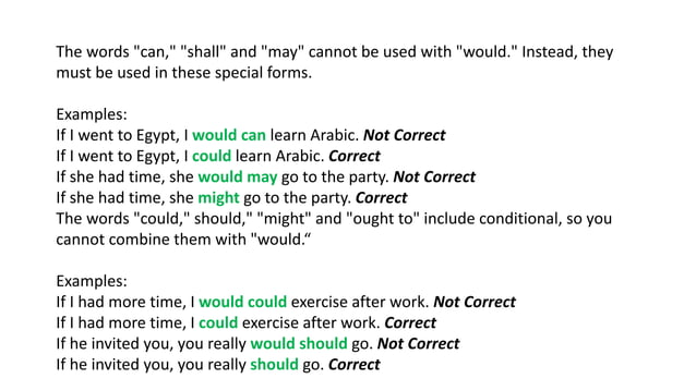 Conditional sentences - Type 2 | PPT | Free Download