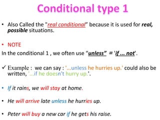 Conditional type Zeo, one, two and three 0, 1, 2 , 3 | PPTX