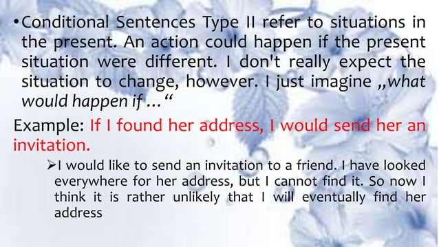 Conditional verb | PPTX