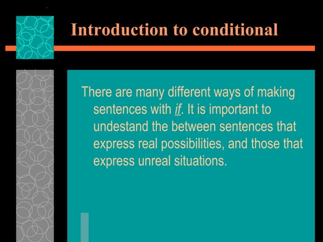 Conditional Verbs. | PPT