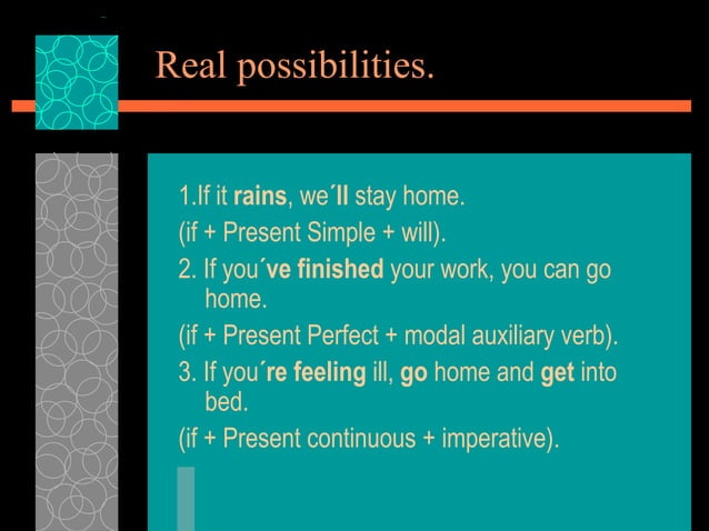 Conditional Verbs. | PPT