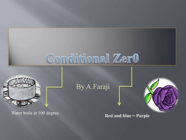 Conditional zer0 | PPTX