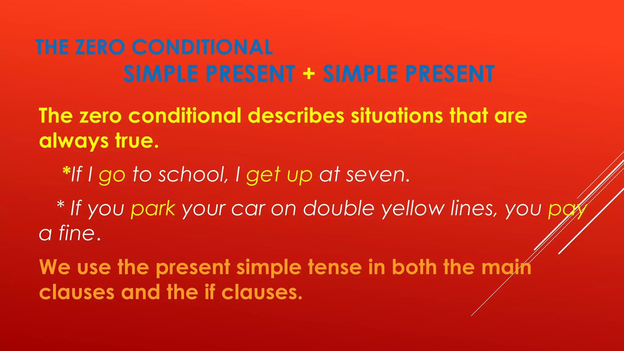 Conditional zero 2015 | PPTX