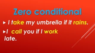 Conditional zero 2015 | PPTX