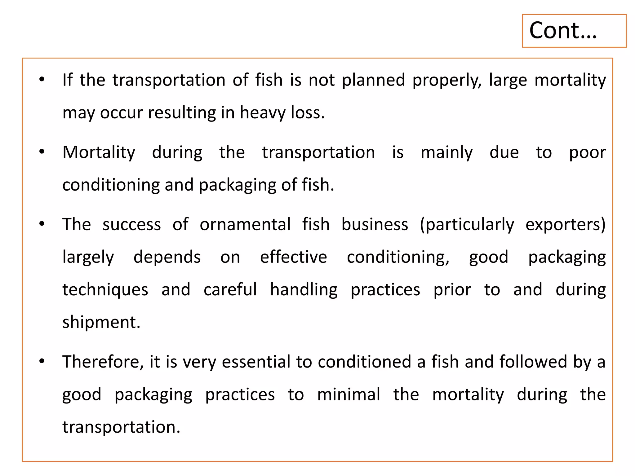 Conditioning and packaging of ornamental fish for transportation.pdf