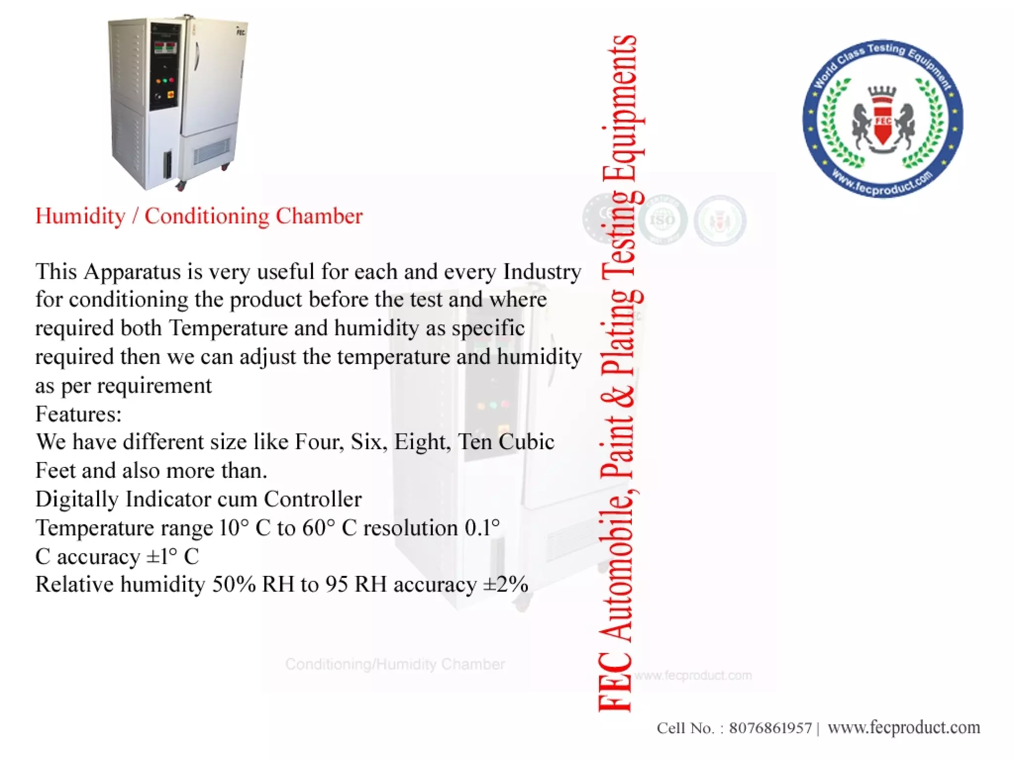 Conditioning chamber copy | PPT