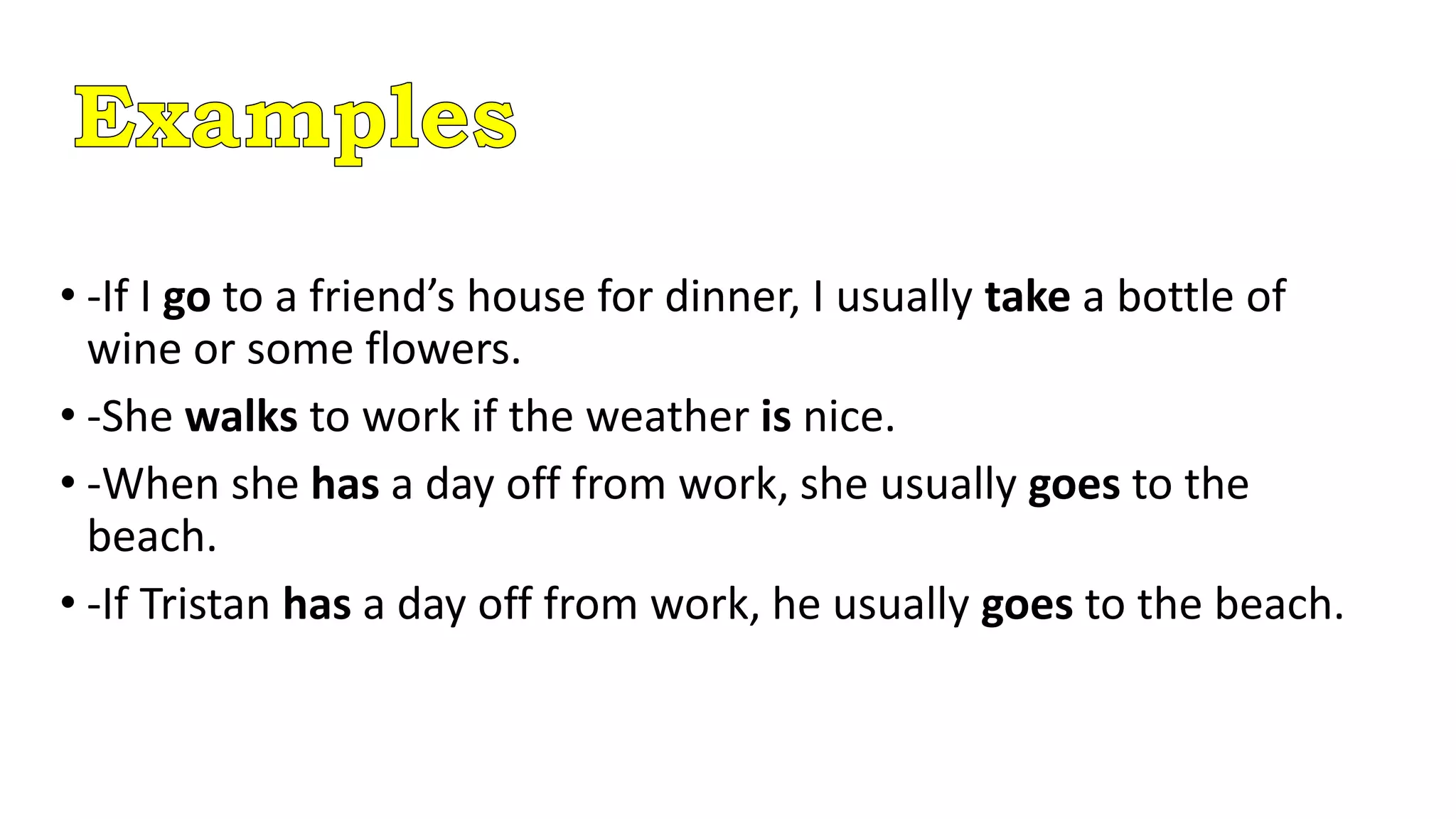 English 9 Present and Past Conditioning conditionals | PPTX