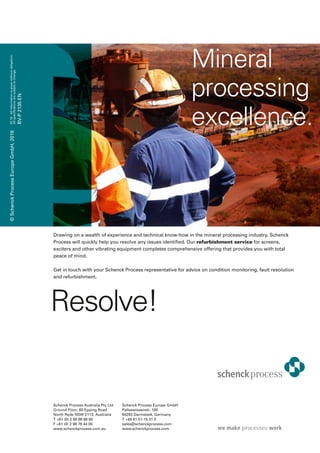 Condition monitor for vibrating screens | PDF