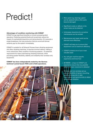 Condition monitor for vibrating screens | PDF