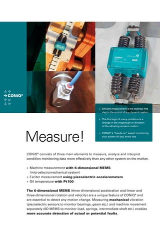 Condition monitor for vibrating screens | PDF