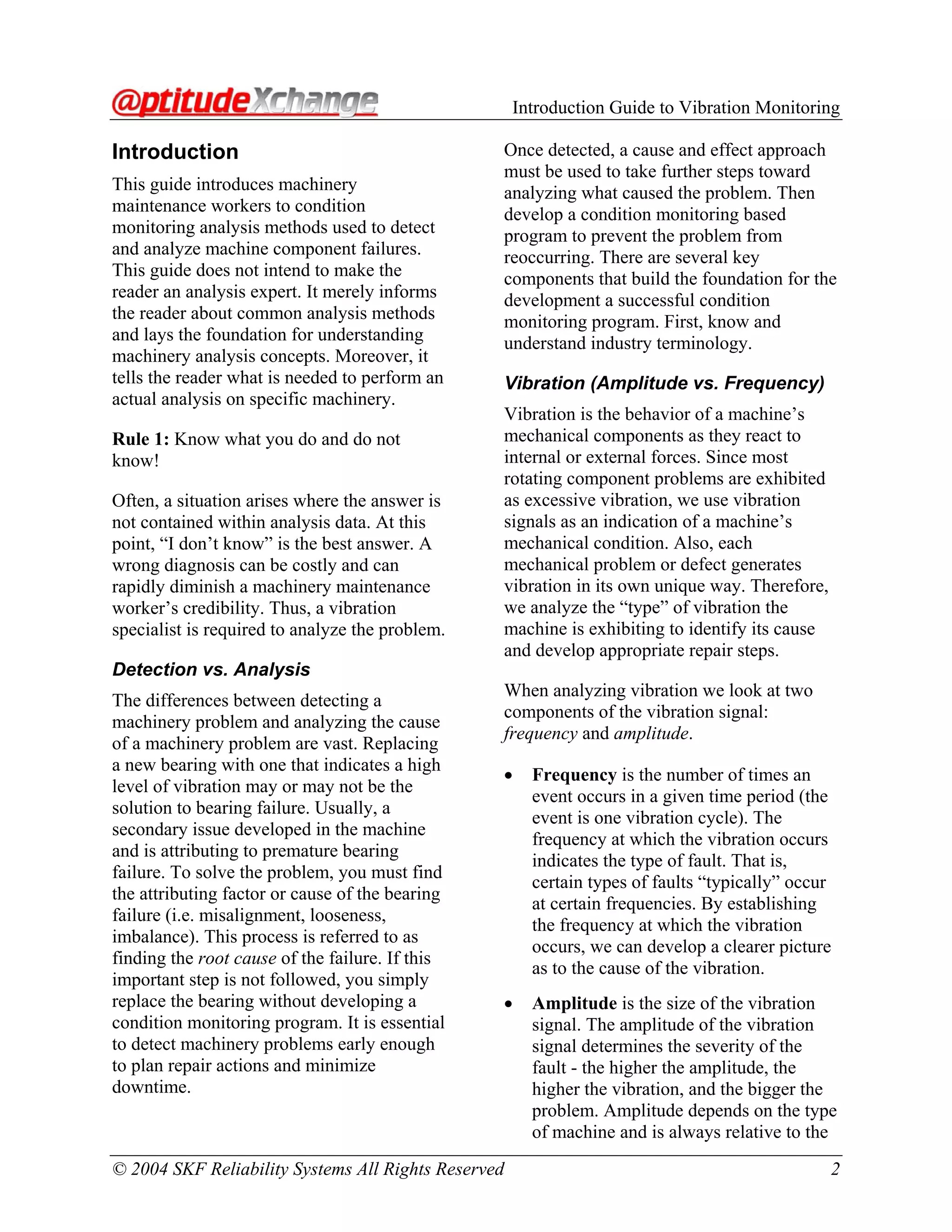 Condition monitoring | PDF | Geology | Science