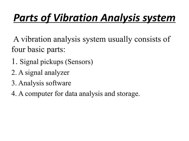 Condition Monitoring Basics Pdf Geology Science