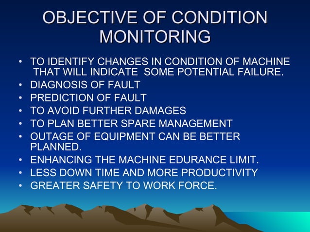 Condition monitoring in thermal power plant | PPT