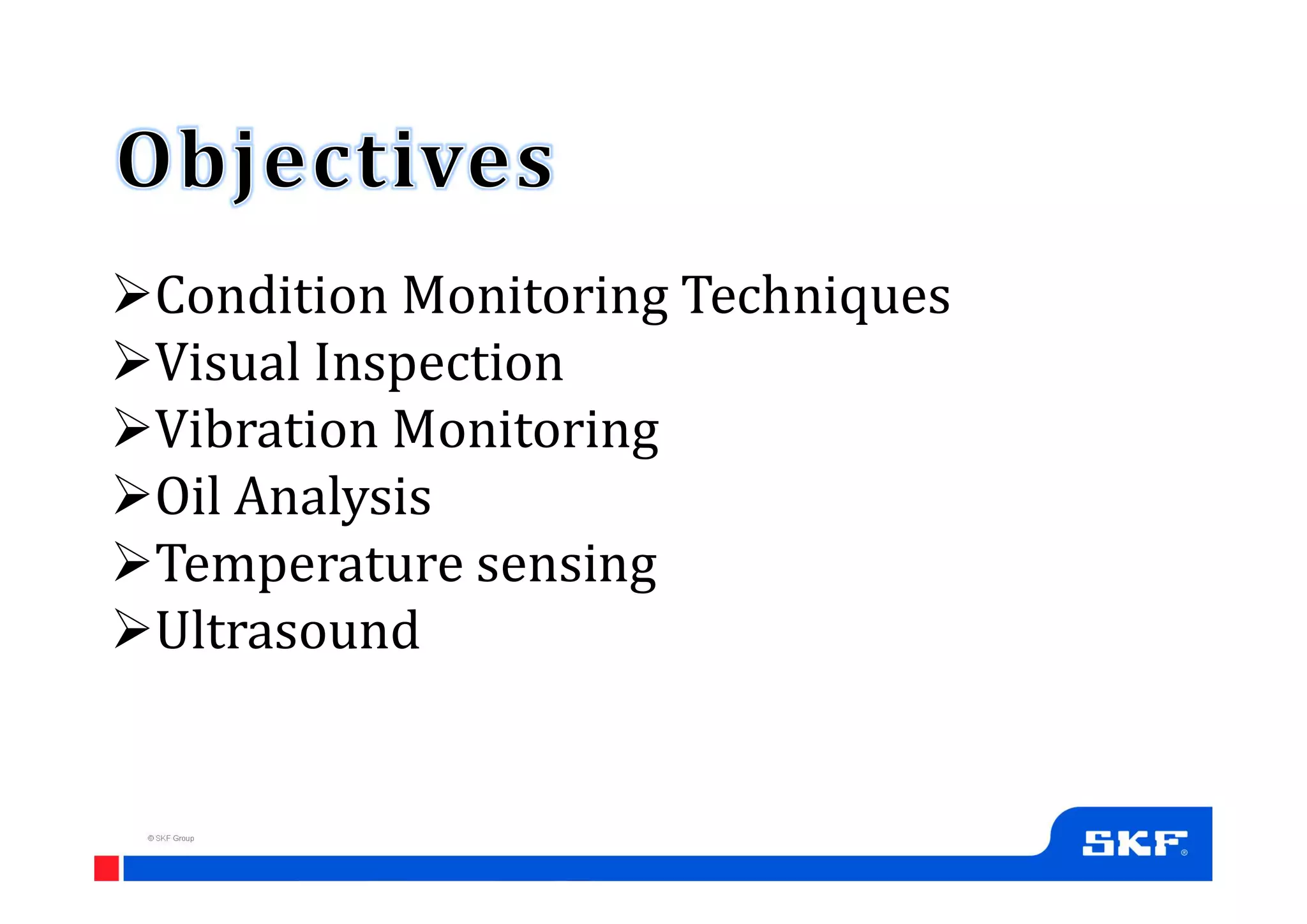 Condition monitoring presentation | PDF