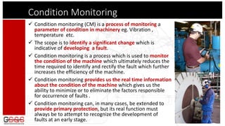 Plant Maintenance & Condition Monitoring | PDF