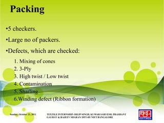 Condition & packing | PPT