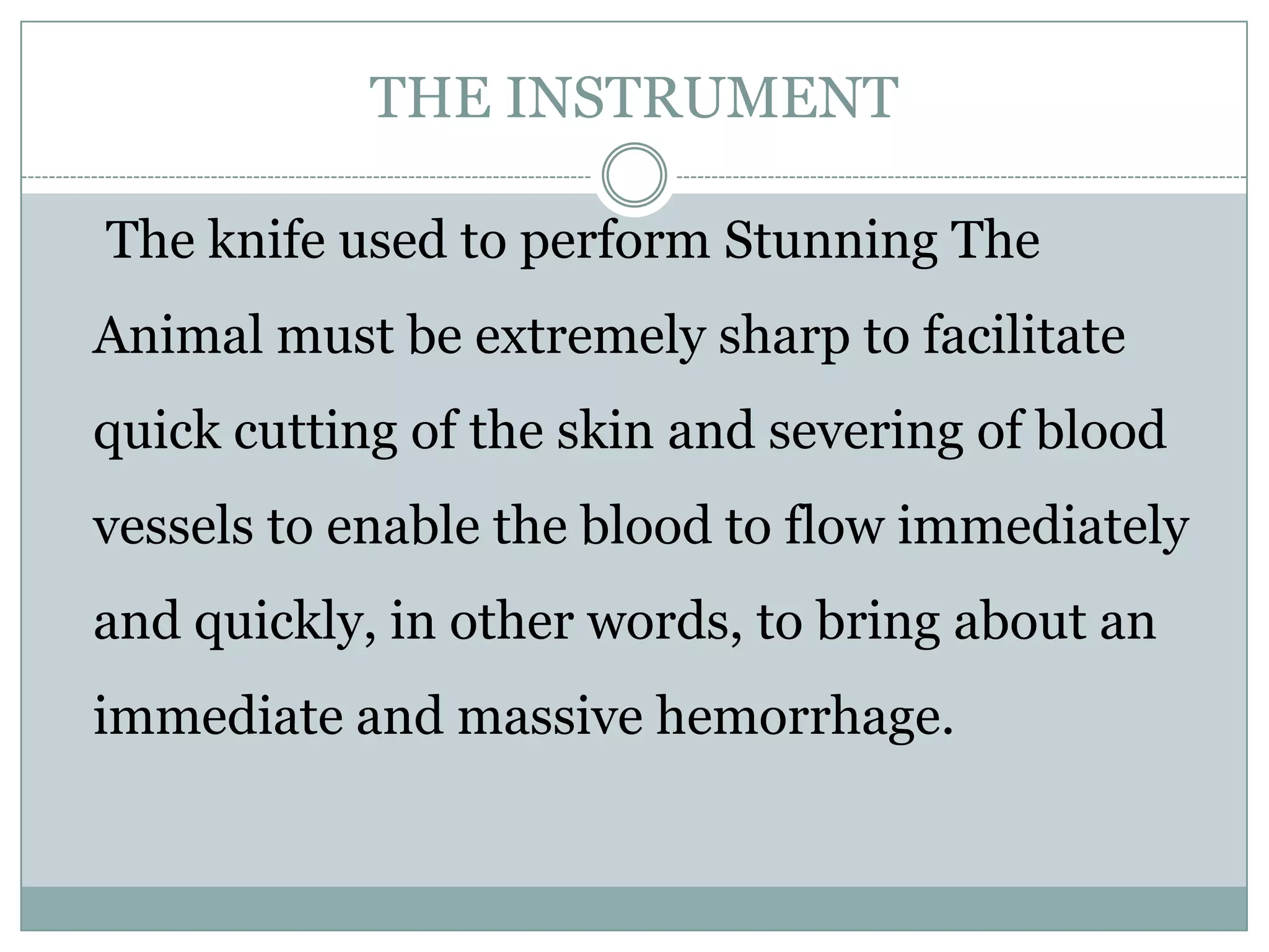 Conditions and method of halal slaughtering | PPTX