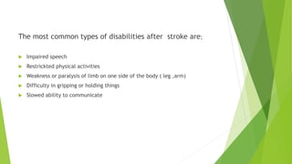 CONDITIONS AND TREATMENTS OF STROKE.pptx