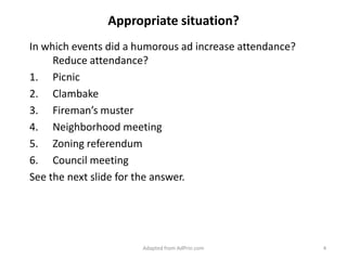 Conditionsforhumor 110827201652-phpapp01 | PPT