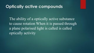 conditions for optical activity.pdf | Chemistry | Science