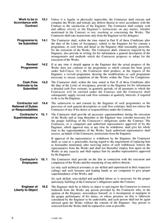 CONDITIONS OF CONTRACT FOR WORKS OF CIVIL ENGINEERING CONSTRUCTION | PDF