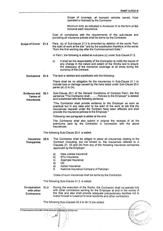 CONDITIONS OF CONTRACT FOR WORKS OF CIVIL ENGINEERING CONSTRUCTION | PDF