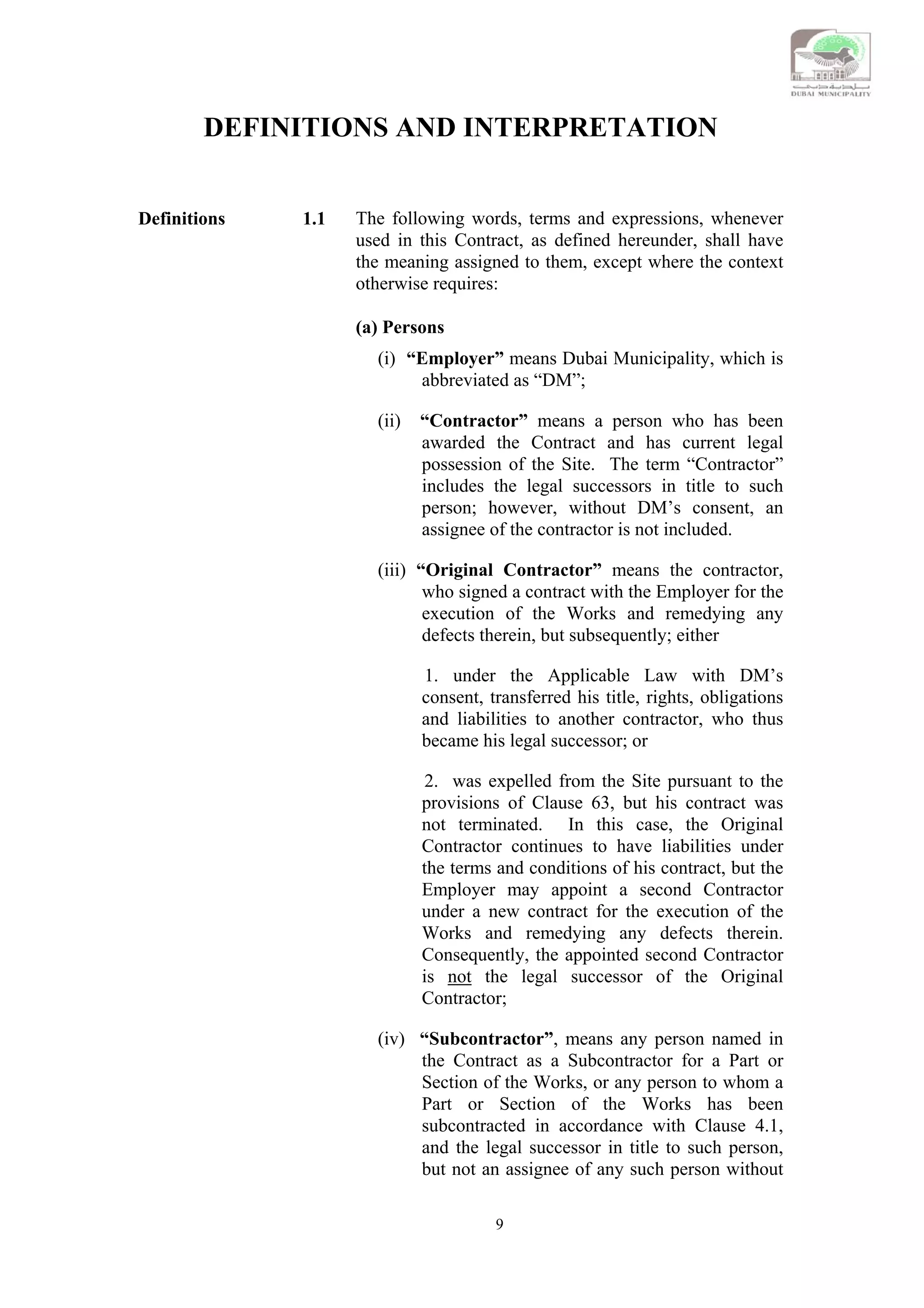 Conditions+of+contract+for+works+of+civil+engineering+construction | PDF