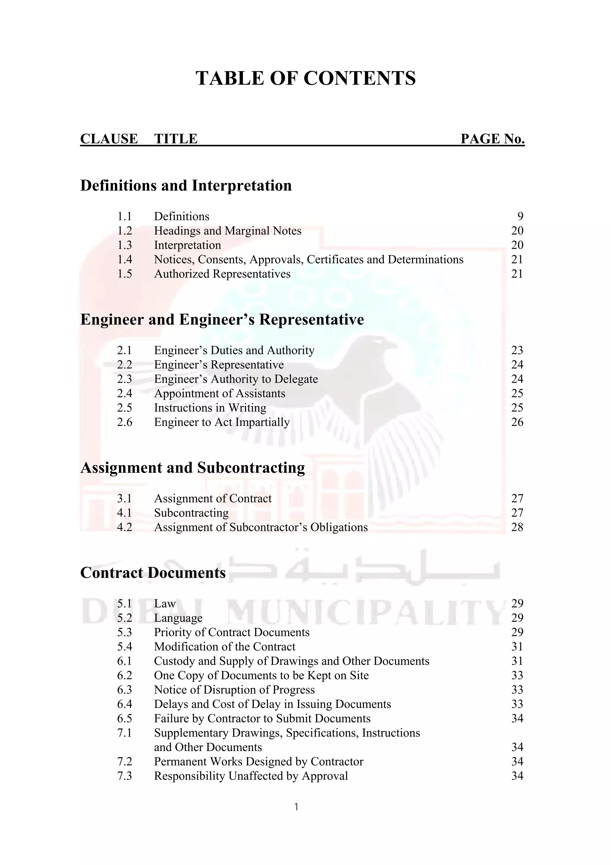 Conditions+of+contract+for+works+of+civil+engineering+construction | PDF