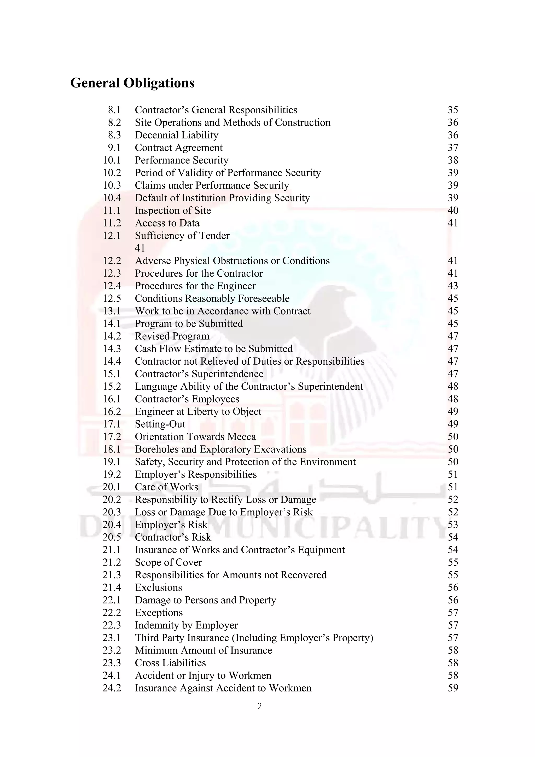 Conditions+of+contract+for+works+of+civil+engineering+construction | PDF