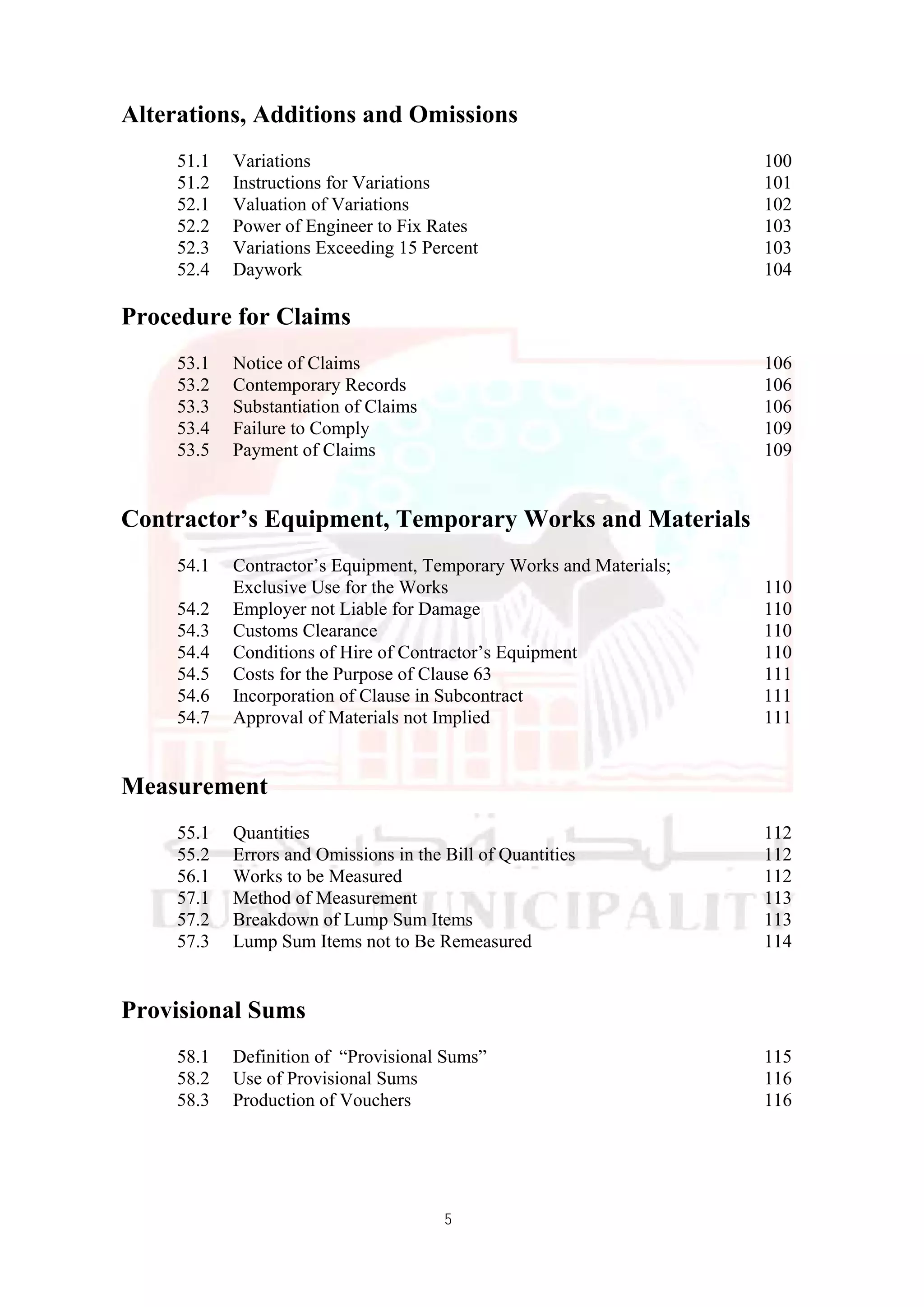 Conditions+of+contract+for+works+of+civil+engineering+construction | PDF