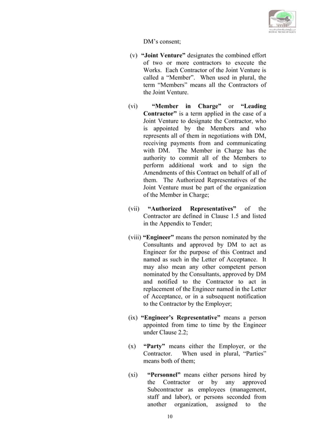 Conditions+of+contract+for+works+of+civil+engineering+construction | PDF