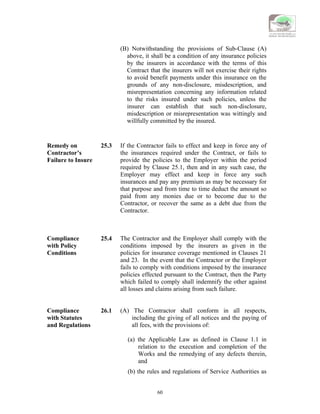 Conditions+of+contract+for+works+of+civil+engineering+construction | PDF