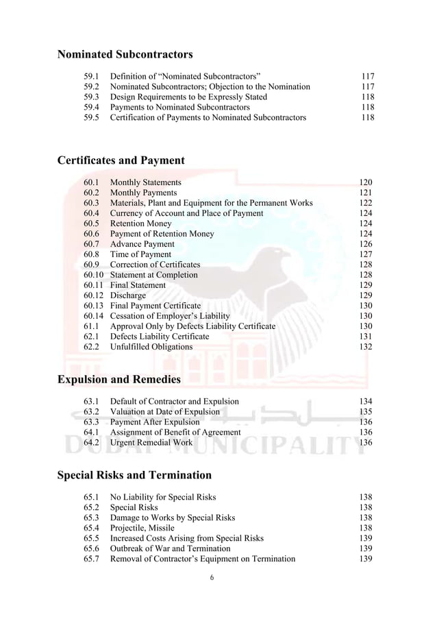 Conditions+of+contract+for+works+of+civil+engineering+construction | PDF