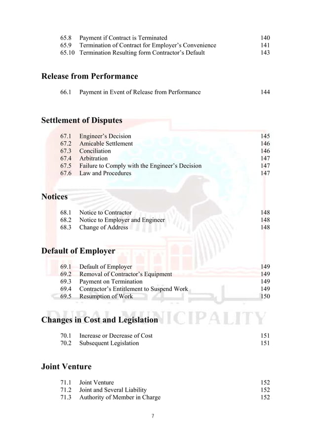 Conditions+of+contract+for+works+of+civil+engineering+construction | PDF