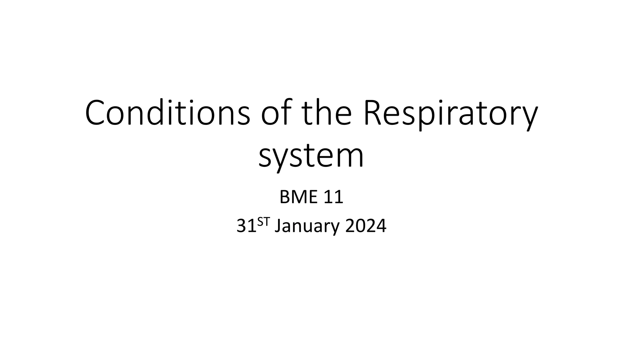 Conditions of the Respiratory system & Nursing care plan.pptx