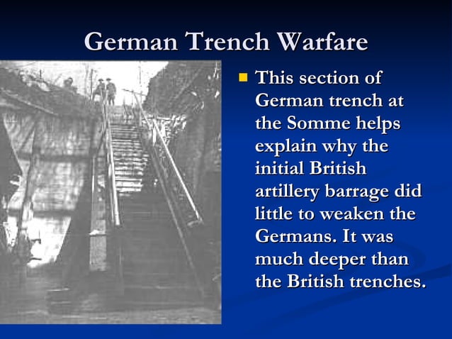 Conditions Of War Trench Warfare | PPT | Death, Injury, or Military ...