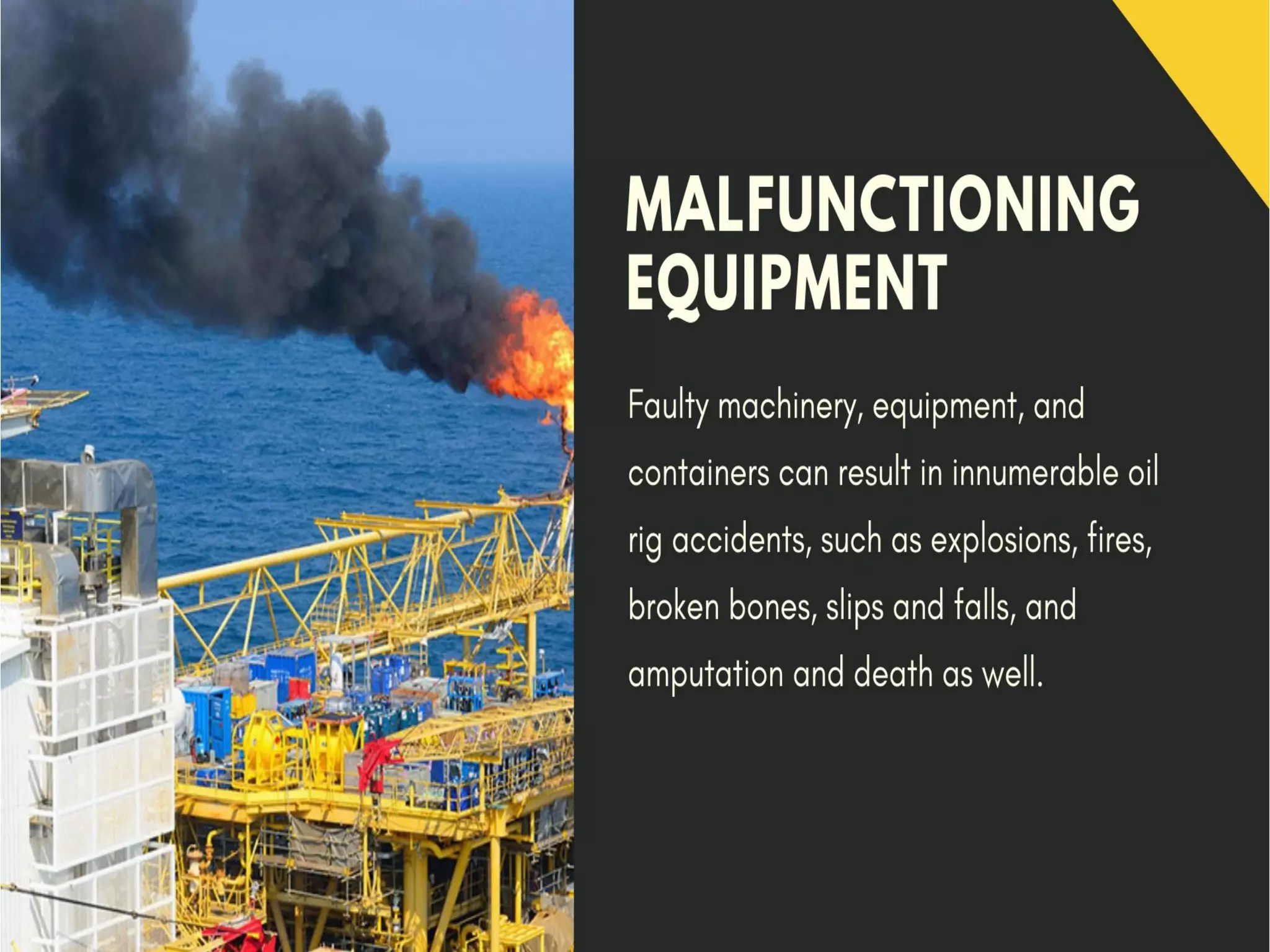 Conditions that Lead to the Oil Rig Explosion | PPT | Law