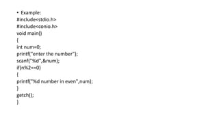 Condition Stmt n Looping stmt.pptx | Programming Languages | Computing