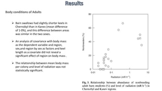 Condition, survivial and reproduction of barn swallows from chernobyl ...