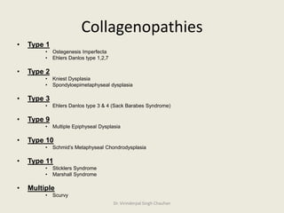 Conditions with abnormal collagen | PPT