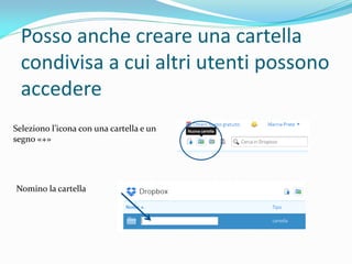 Condivisione file su dropbox | PDF